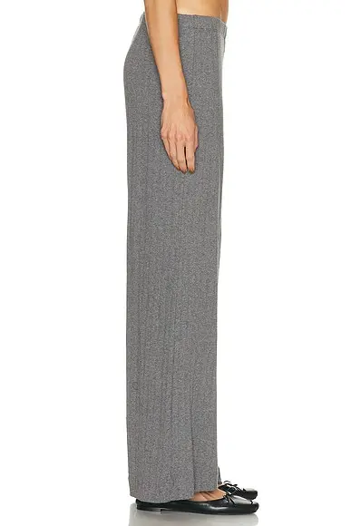 LESET Pointelle Boxer Pant - Granite