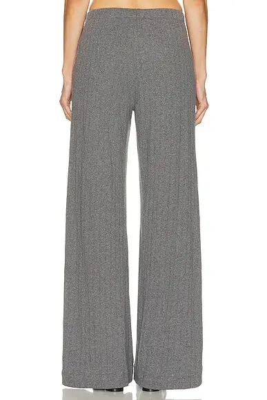 LESET Pointelle Boxer Pant - Granite