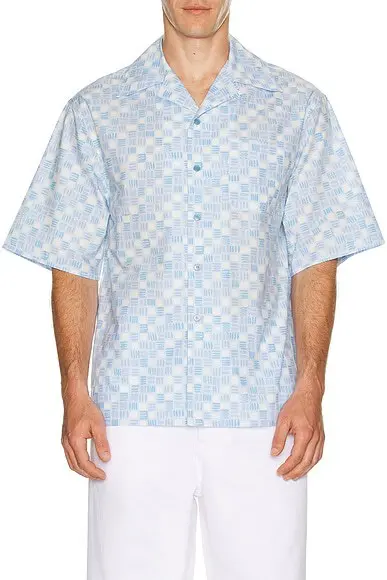 Marni Cuban Collar Bowling Shirt