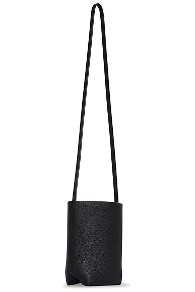 THE ROW North South Park Crossbody Bag - Black Ans