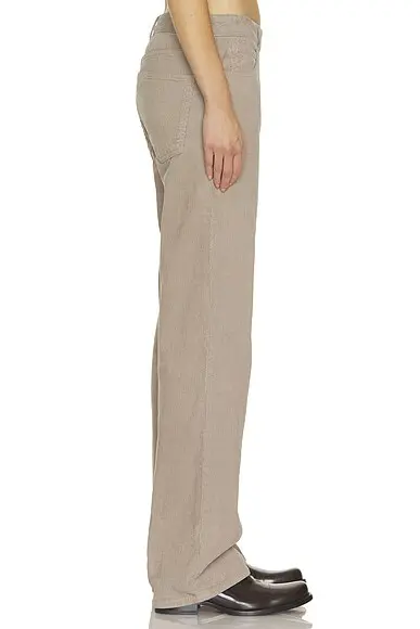 THE ROW Carlyle Corduroy Trousers - Light Pebble