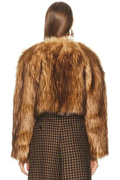 A.L.C. Gina Faux Fur Jacket