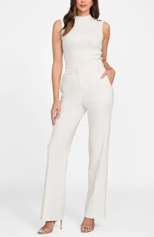 MARCIANO Lia High Waist Straight Leg Trousers