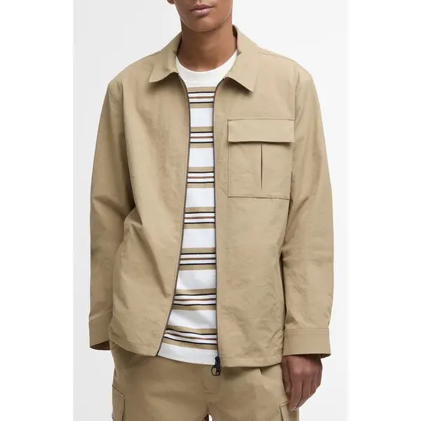Barbour Bellman Zip-up Overshirt