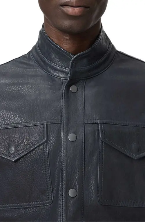 John Varvatos Reversible Leather Jacket