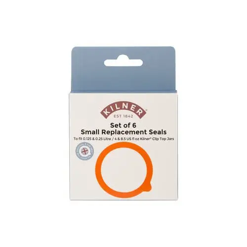 KILNER Rubber Seals For 4 Ounce Clip Top Jars