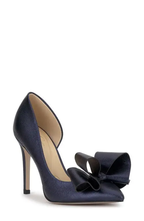 Jessica Simpson Pointed Toe D'orsay Pumps - Indigo