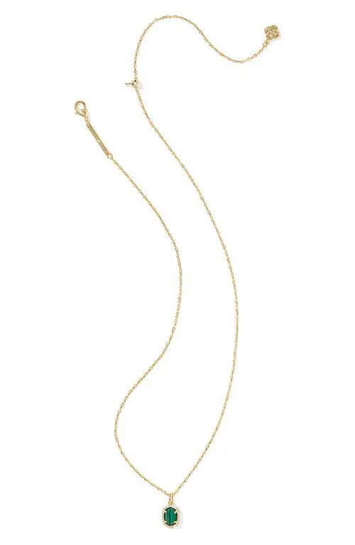 Kendra Scott Daphne Crystal Frame Pendant Necklace