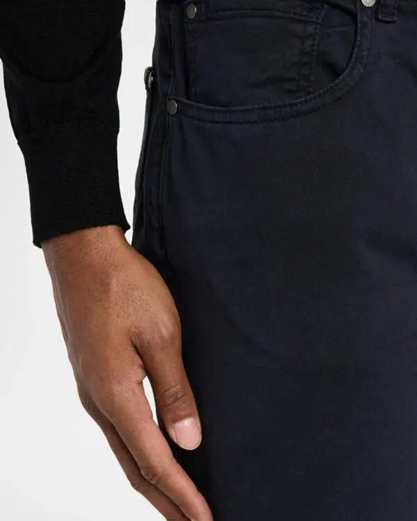 7 For All Mankind The Straight Slim Five-pocket Pants - Deep Navy