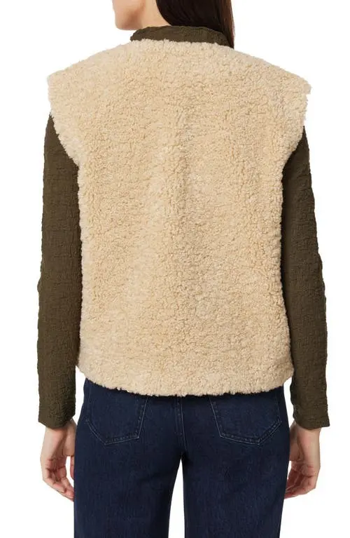 Habitual Faux Shearling Vest