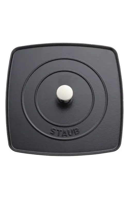 STAUB Cast Iron Grill Press