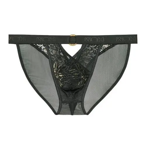 HOM Pure Seduction Tanga Briefs - Black