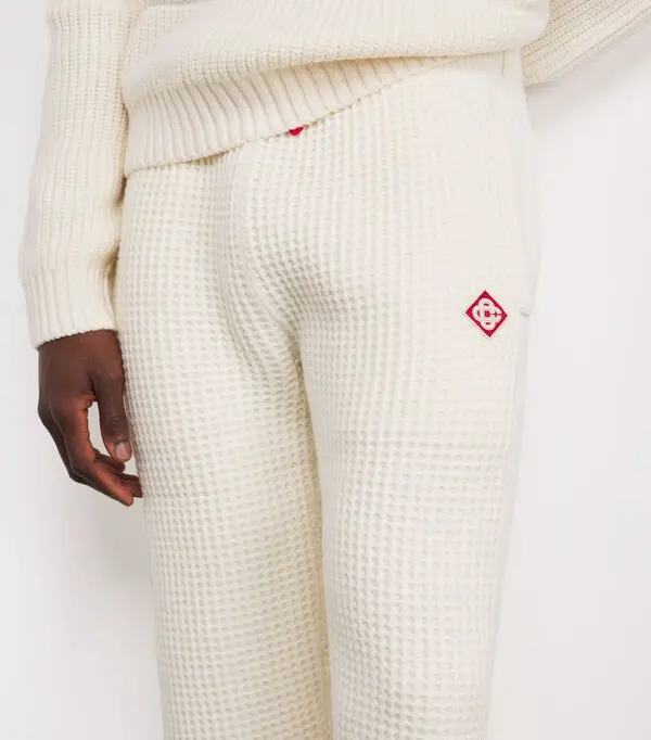 Casablanca Wool Waffle Sweatpants