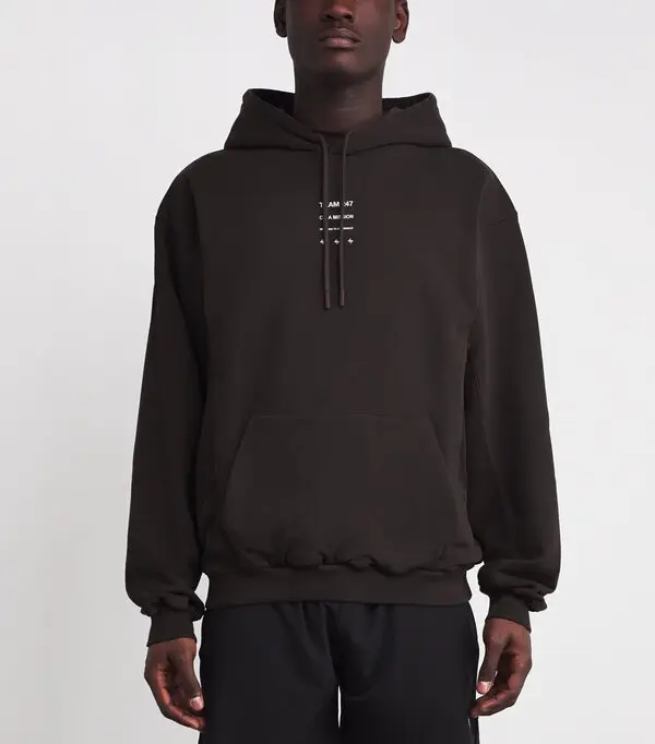 REPRESENT 247 247 Uprising Oversized Cotton Hoodie