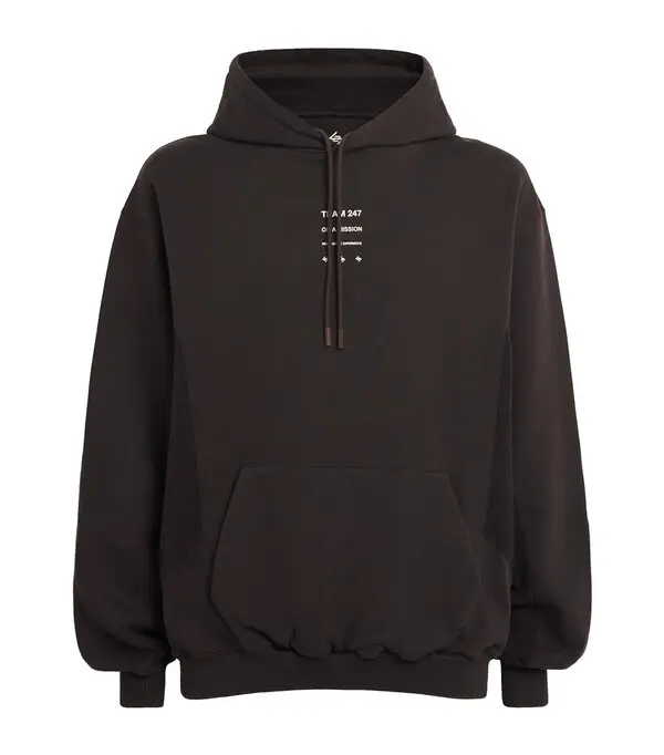 REPRESENT 247 247 Uprising Oversized Cotton Hoodie