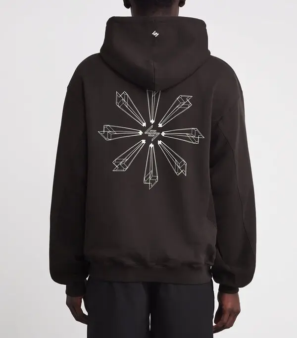 REPRESENT 247 247 Uprising Oversized Cotton Hoodie