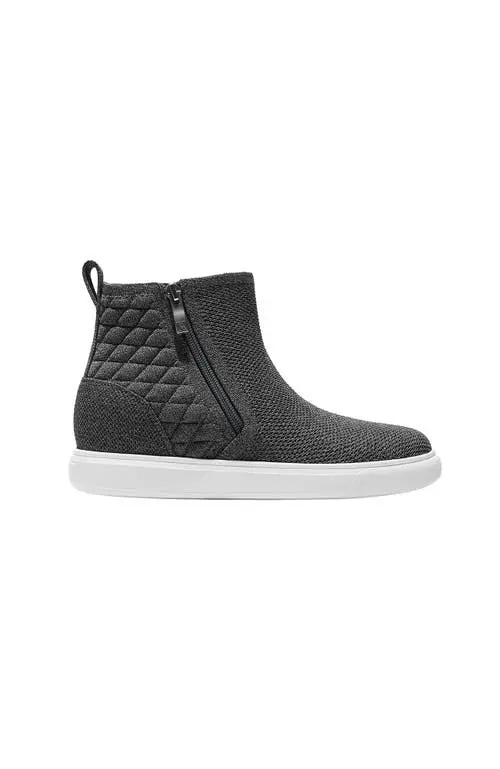 Vivaia Round-toe Wedge Sneakers - Rich Grey