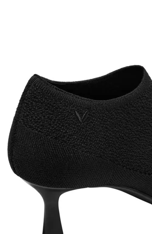 Vivaia Pointed-toe Mid-heel Boots With Detachable Knit Leg Warmers
