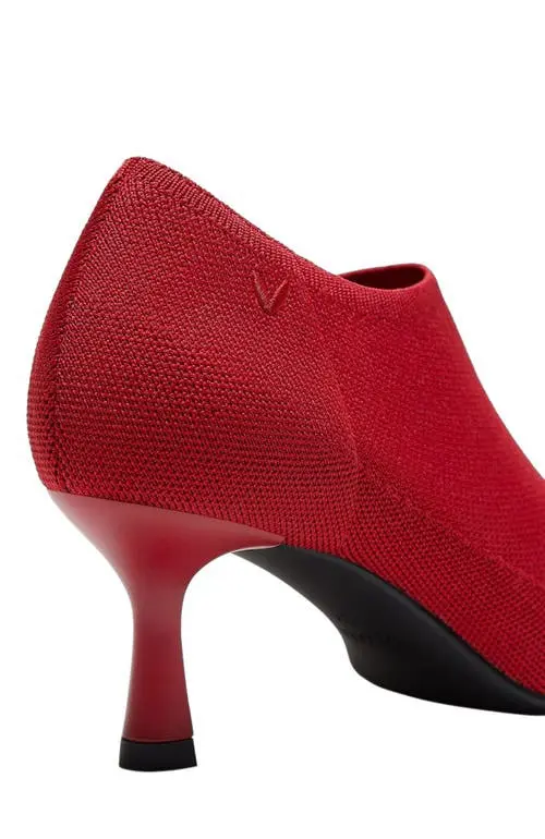 Vivaia Pointed-toe Mid-heel Boots With Detachable Knit Leg Warmers