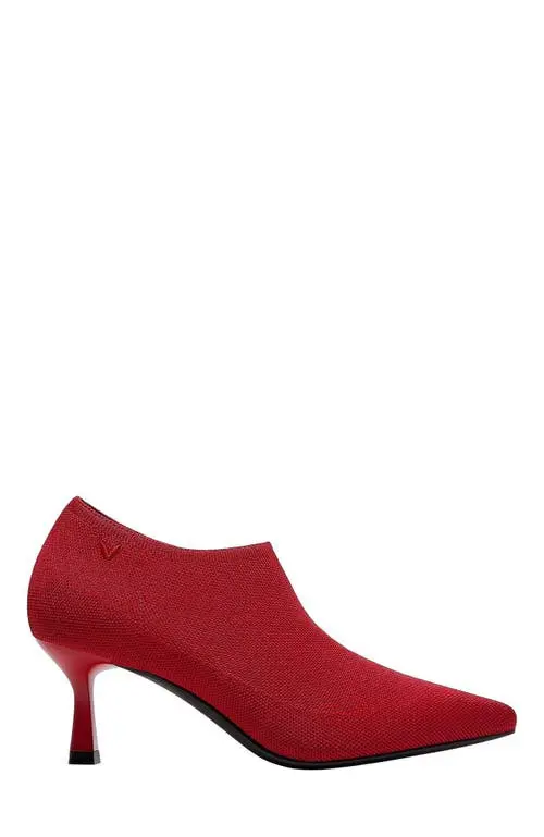 Vivaia Pointed-toe Mid-heel Boots With Detachable Knit Leg Warmers