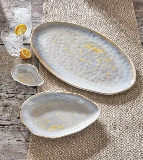 TAG Oyster Melamine Small Bowl Set Multicolor Dining Salad
