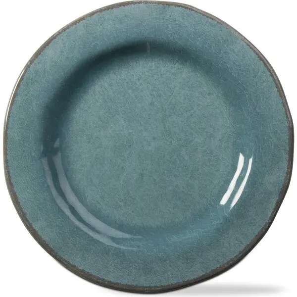 TAG Aqua Melamine Salad Plates Set Of Four For Spring - Blue