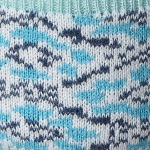 TAG Alpine Sweater Soup Mug Turquoise Bone China Drinkware