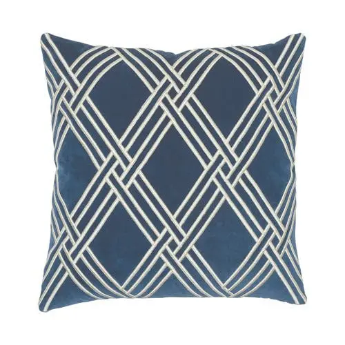 ELISABETH YORK Mavis Throw Pillow Collection - Blue