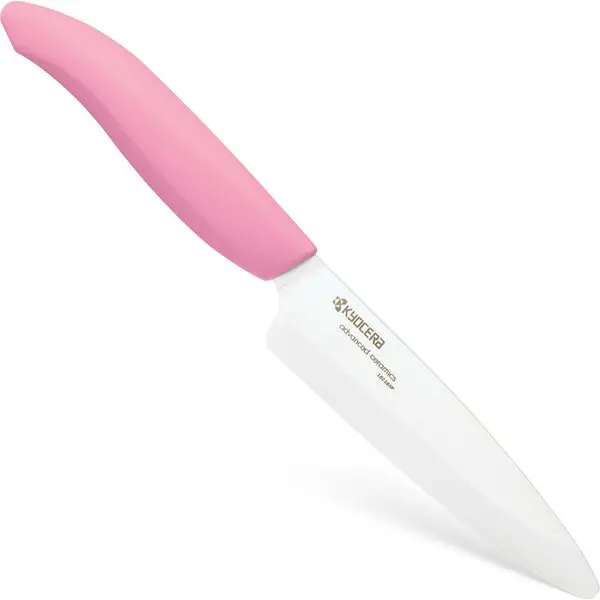 KYOCERA Revolution Ceramic 4.5-inch Utility Knife - Pink