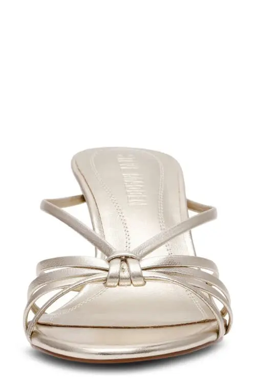 Steve Madden Edna Leather Slide Sandal - Champ Lea