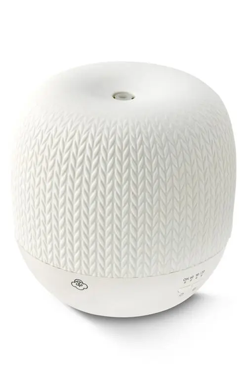 SERENE HOUSE Knit Ceramic Ultrasonic Aroma Diffuser - White