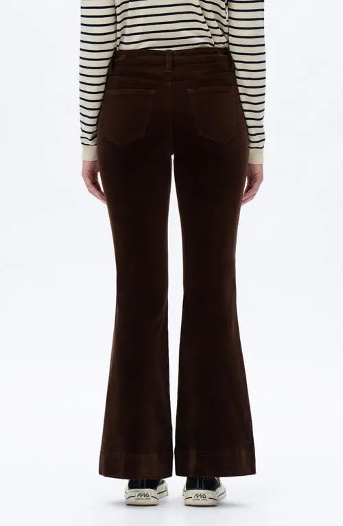 BAYEAS Mid-rise Flare Corduroy Pants