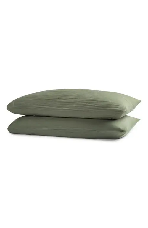 CRANE HOME Zen Crinkled Cotton Gauze 4-piece Sheet Set