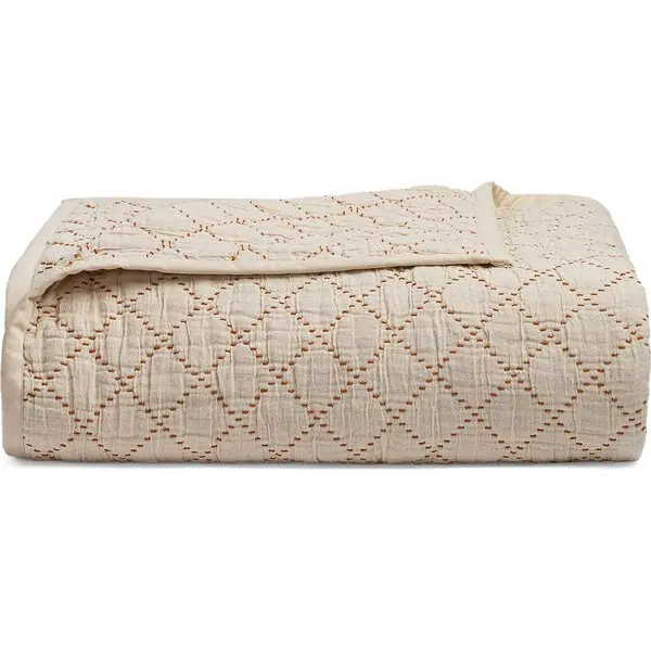 CRANE HOME Diamond Stitch Quilted Bedspread