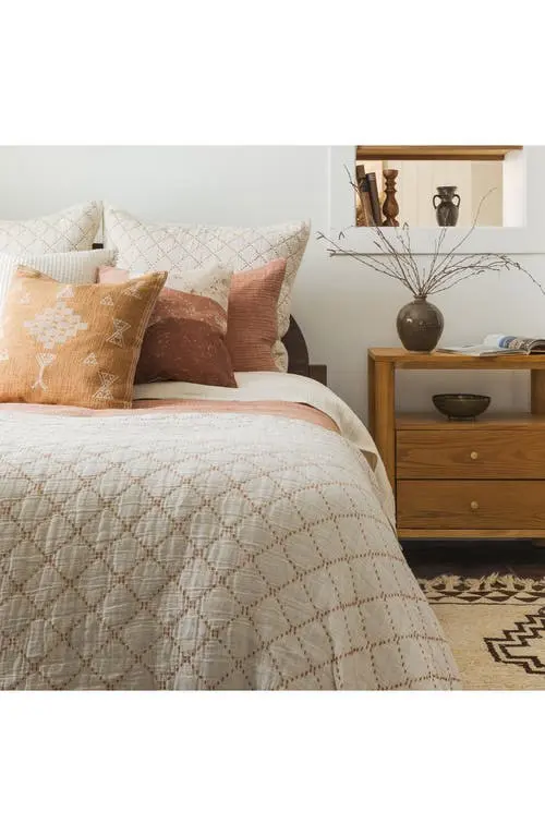 CRANE HOME Diamond Stitch Quilted Bedspread