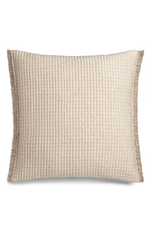 CRANE HOME Sunrise Two-tone Accent Pillow - Beige