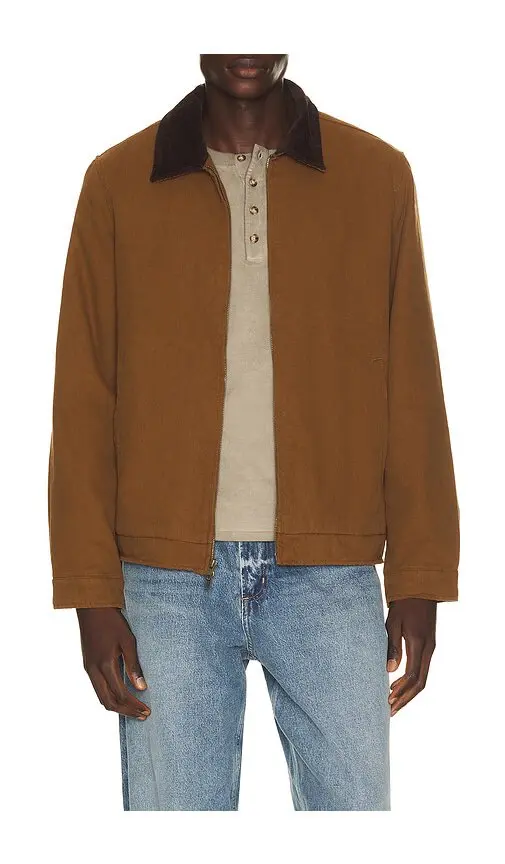 RHYTHM James Jacket In Brown