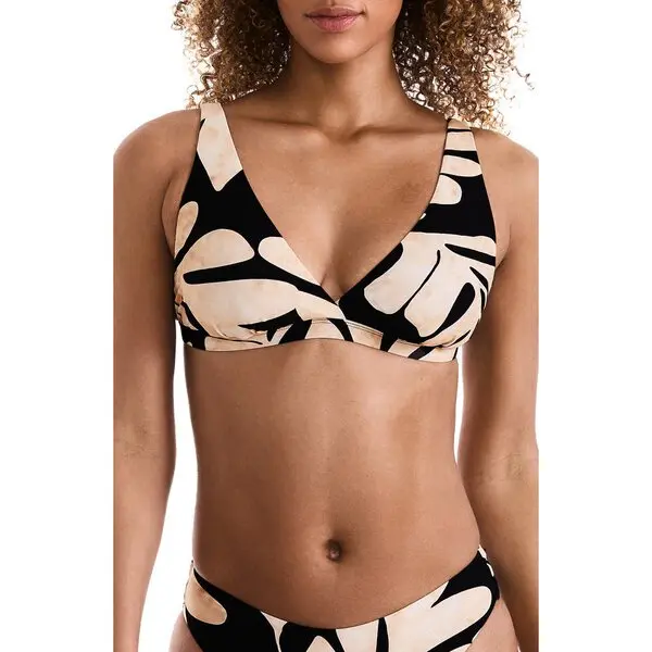 MIMI FLAMINGO Sawyer Banded Bikini Top - Sonder