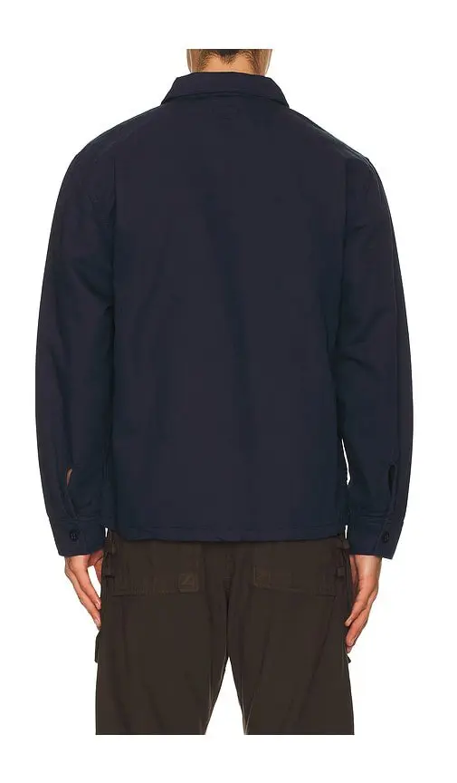 STAN RAY Zip Shirt In Navy