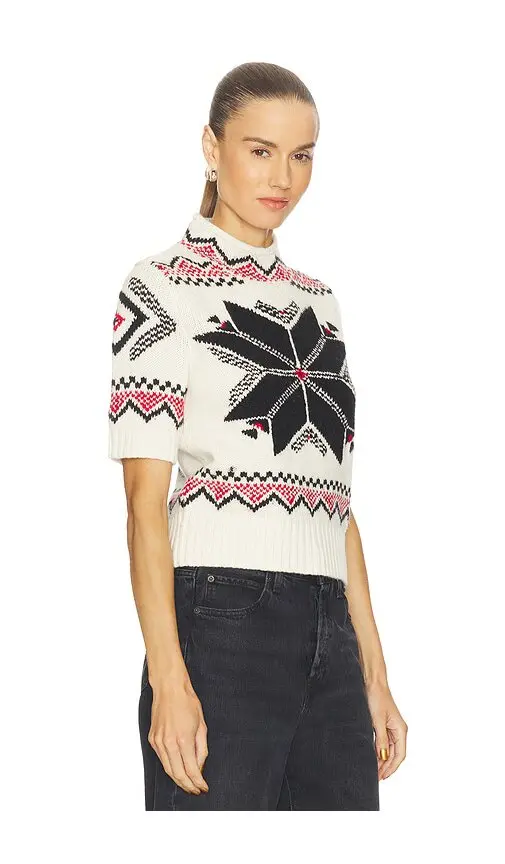 Polo Ralph Lauren Snowflake Mockneck Sweater