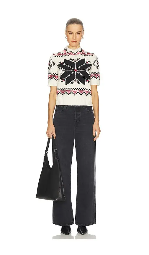 Polo Ralph Lauren Snowflake Mockneck Sweater
