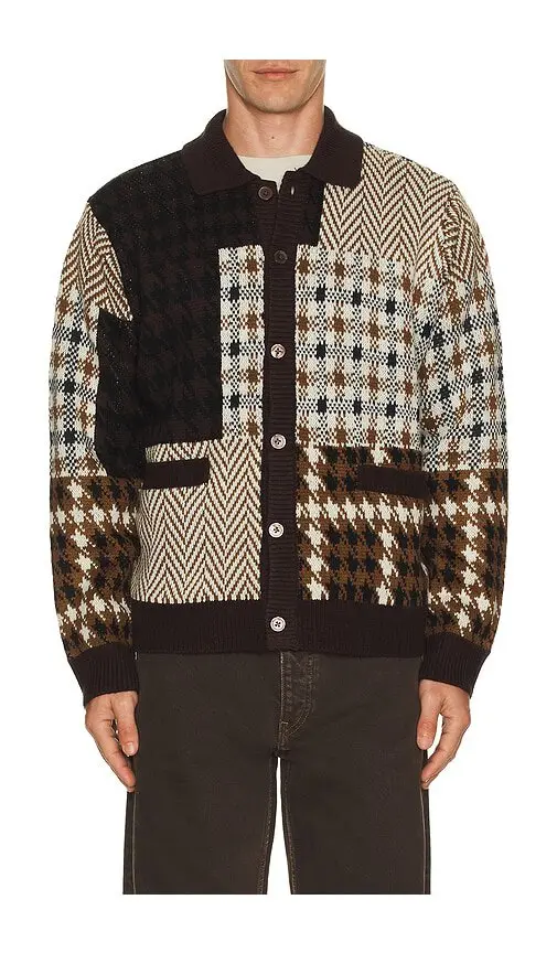 Obey Patchwork Cardigan