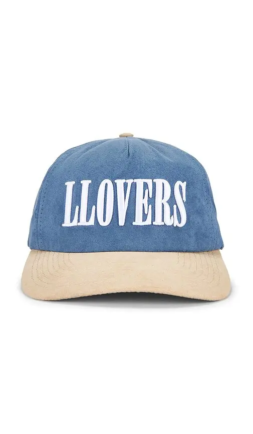 LLOVESICK Franchise Cap - Pastel Cream & Blue Steel