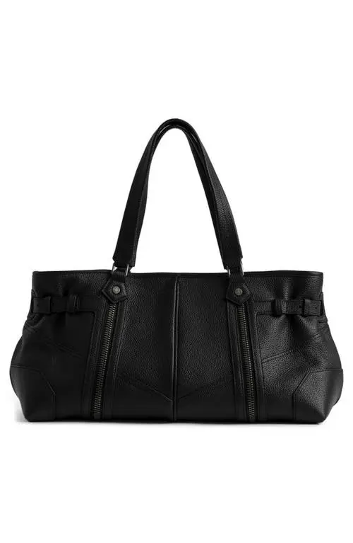 Zadig&Voltaire Grained Leather Shopper