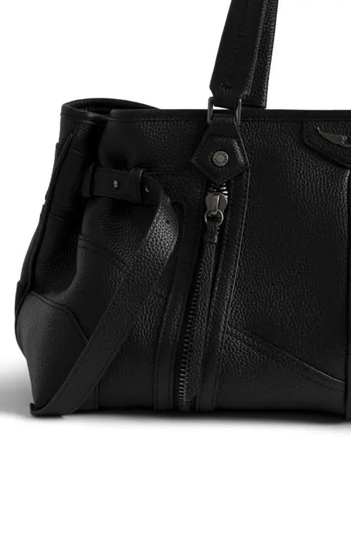 Zadig&Voltaire Grained Leather Shopper
