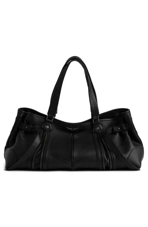 Zadig&Voltaire Grained Leather Shopper