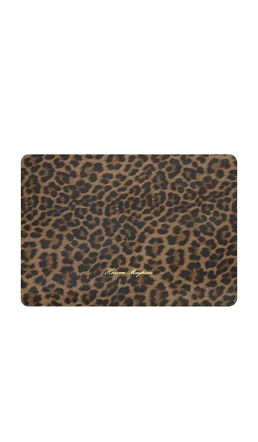 HEAVEN MAYHEM Vitto 13 Air Case In Brown - Leopard