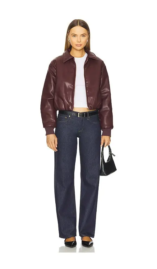 SNDYS. Thorne Bomber Jacket - Plum