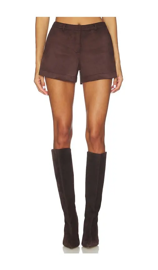 SNDYS Woods Faux Suede Short