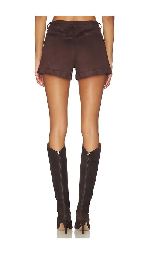 SNDYS Woods Faux Suede Short